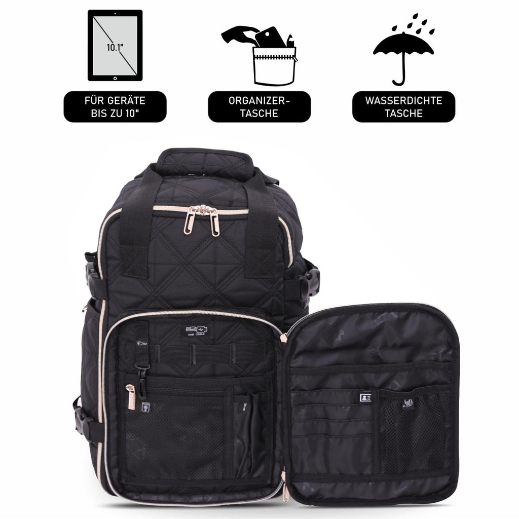 Aerolite 40x20x25cm Ryanair-zugelassener Premium Ökofreundlicher Rucks ...