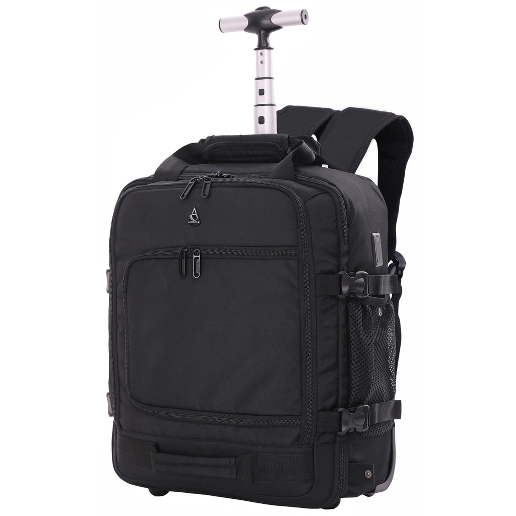 Aerolite 45x36x20cm Easyjet Maximalgröße Premium Rucksack-Trolley mit ...